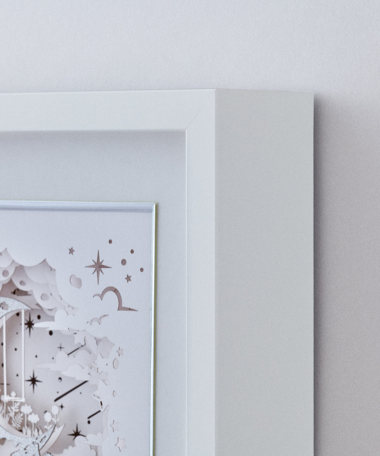 Framed 3D Layered Paper Art - 25cm x 25cm